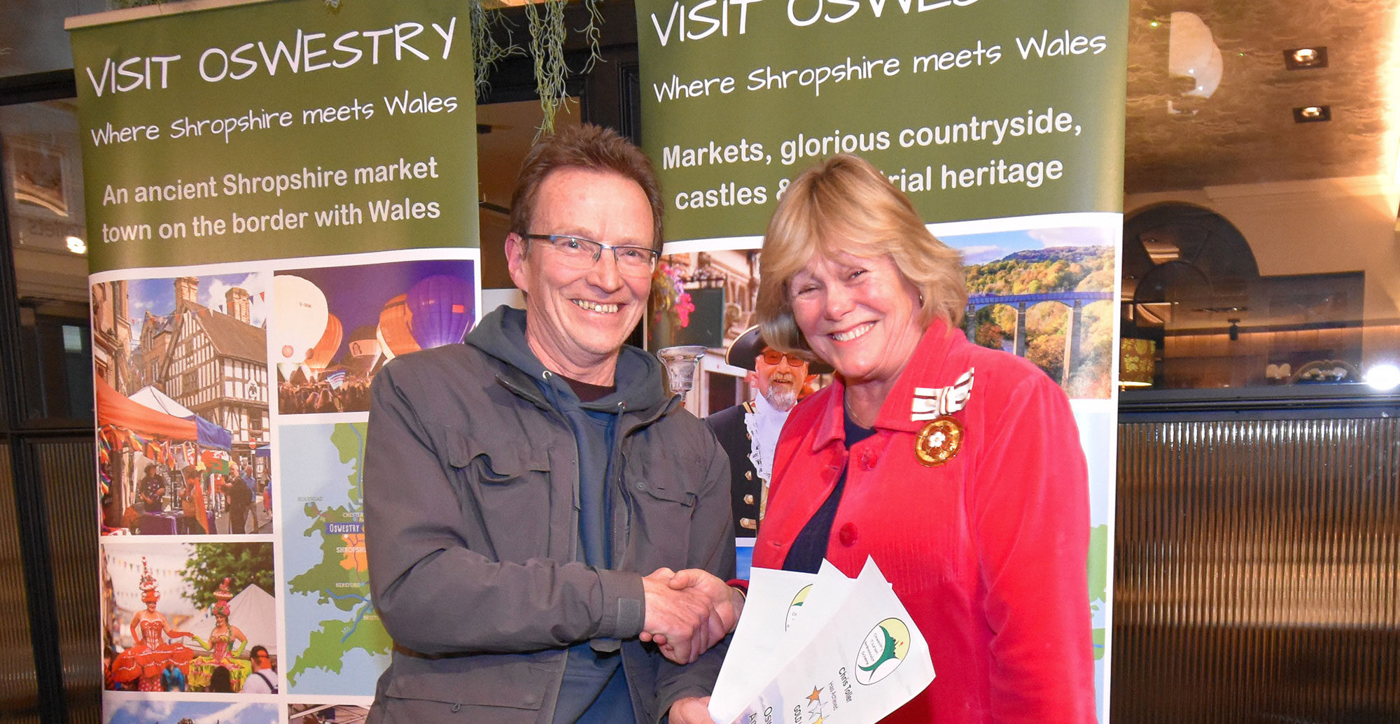 Visit Oswestry celebrates one year of their Tourism Ambassador scheme ...